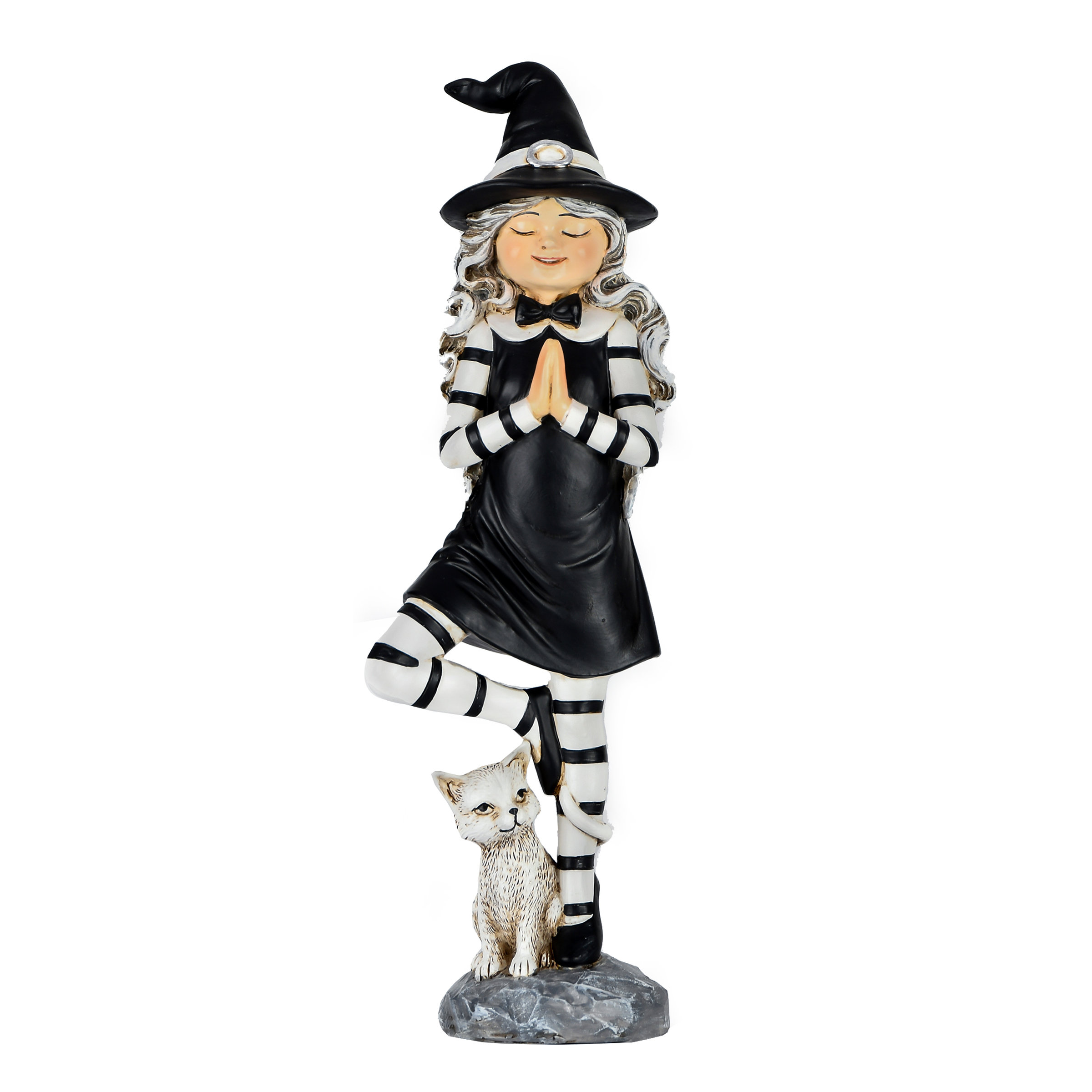 The Holiday Aisle® 9" Witch Halloween Decoration | Wayfair