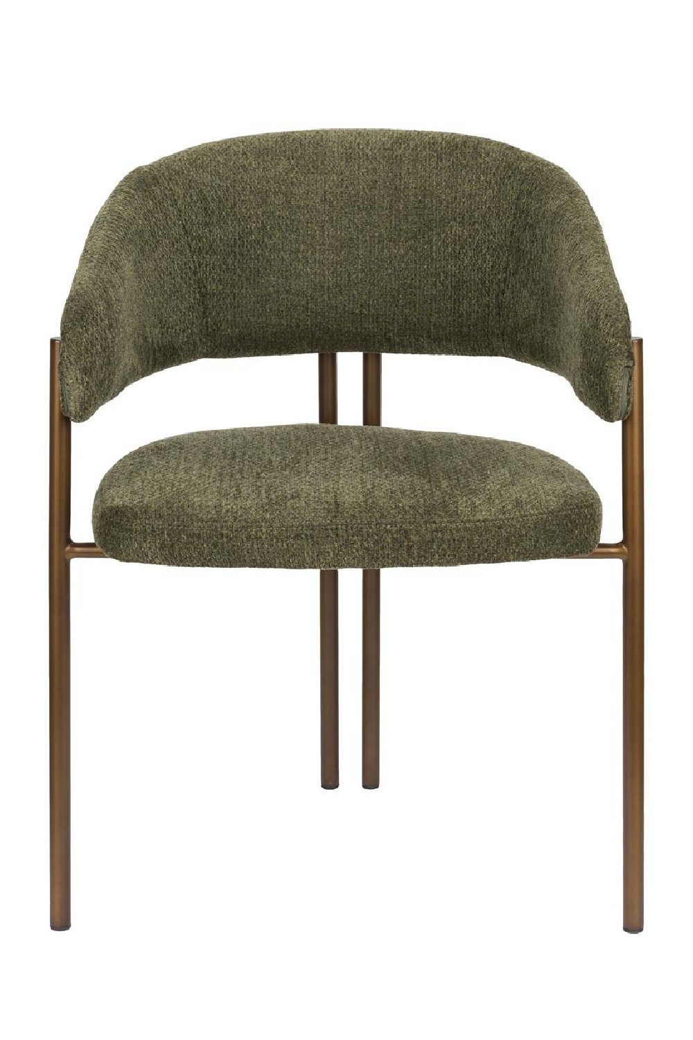 Dutchbone Dining Chair Polyester Metal Armchair Dining Chair | Wayfair