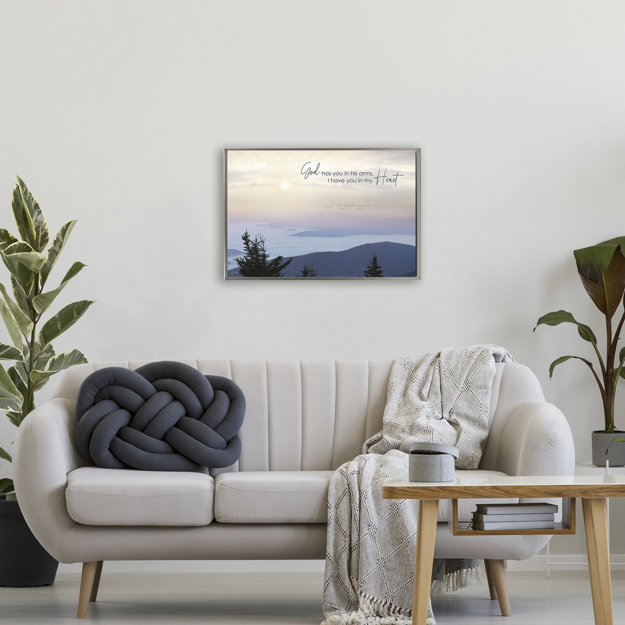 Latitude Run® In My Heart Grief Floating Frame, design by Lori Deiter ...