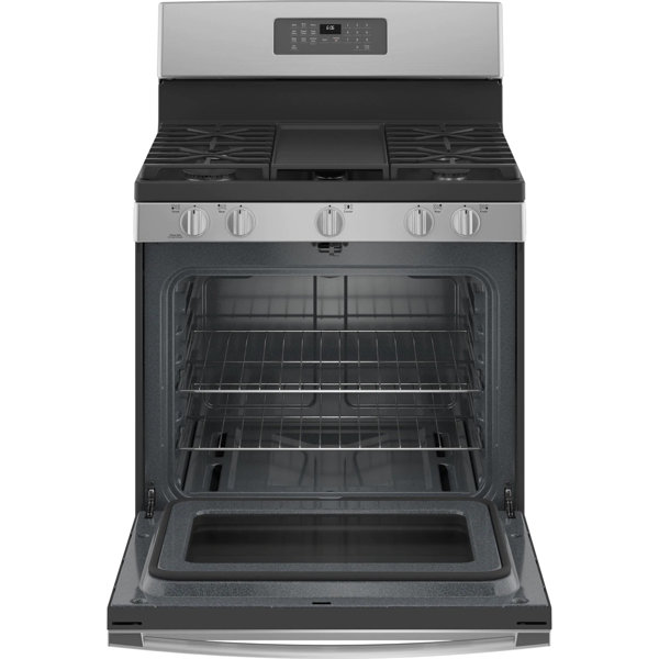 GE Appliances 30" 5 cu. ft. Freestanding Gas Range with Griddle ...