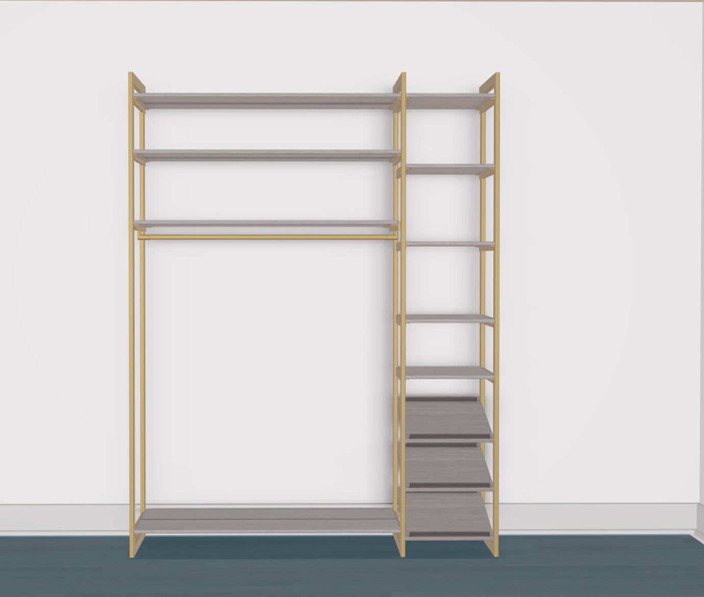 Martha Stewart Système de garde-robe modulaire California - Wayfair Canada