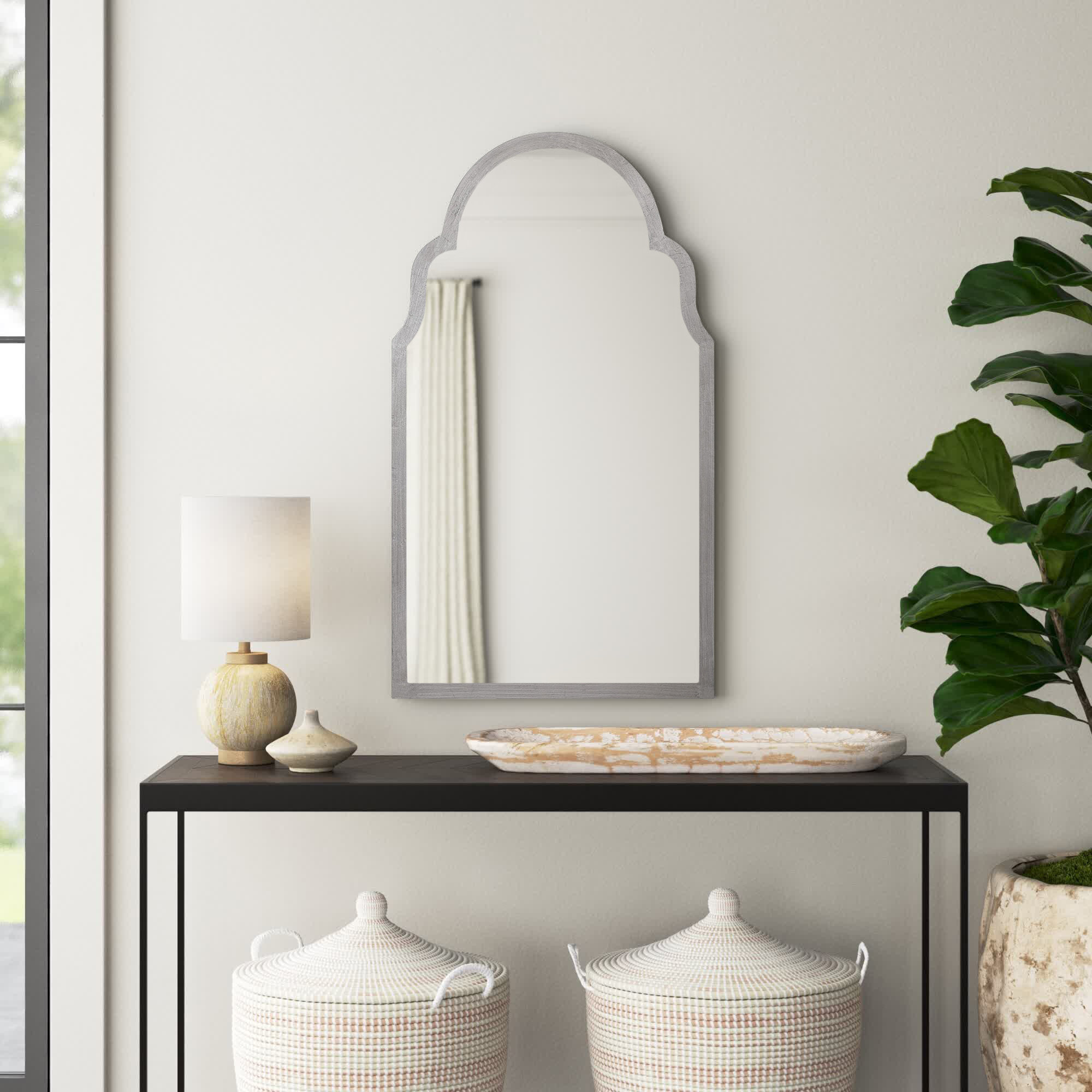 Greyleigh™ Agastya Elongated Accent Mirror | Wayfair