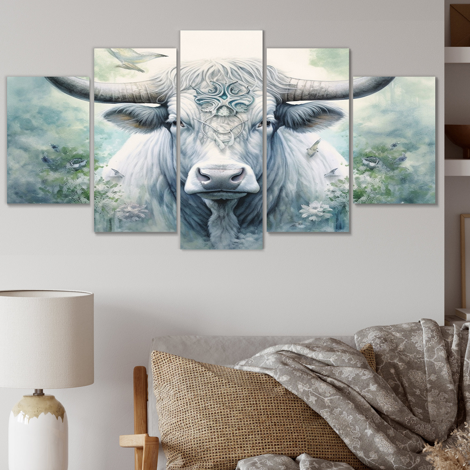 Design Art Rustic Castle I - Animals Metal Wall Decor Set - Wayfair Canada