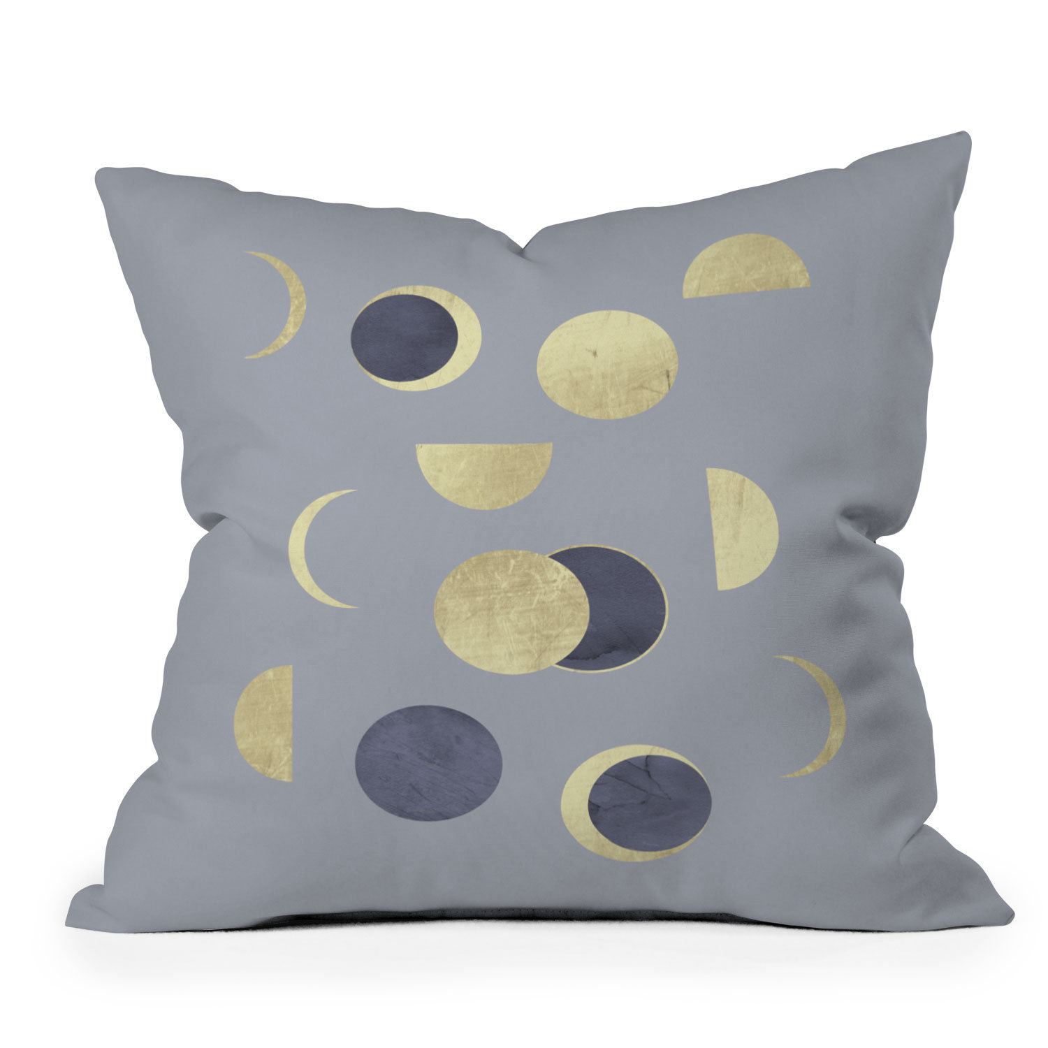 Deny Designs Emanuela Carratoni Moons Time Outdoor Square Pillow Cover ...