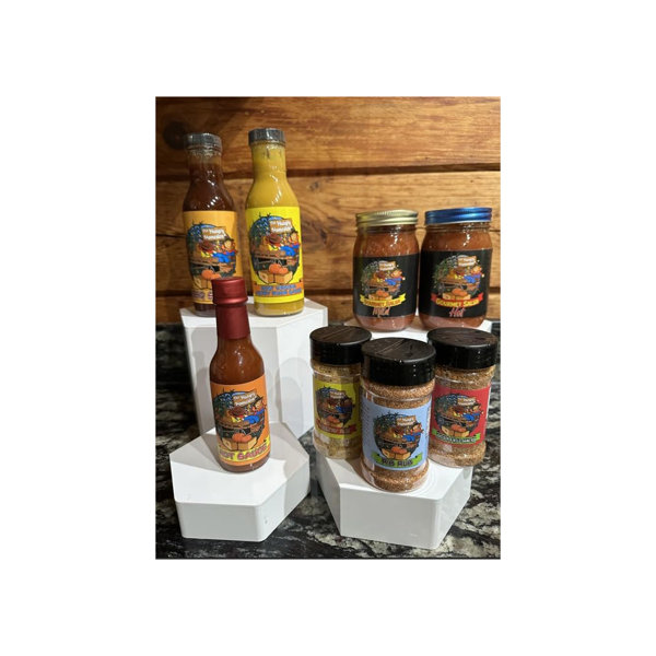 MODVAT 6Pcs Acrylic Square Cube Display Base Buffet Risers | Wayfair