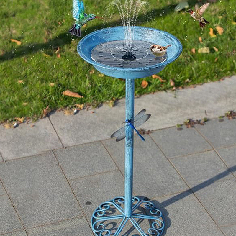 Red Barrel Studio Bird Baths for Outdoors Bird Feeder Metal Birdbath ...