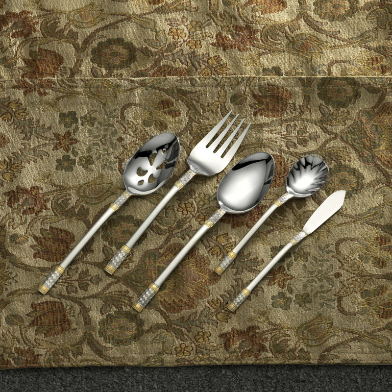 Wallace GA Corsica 65 Piece Flatware Set & Reviews | Wayfair
