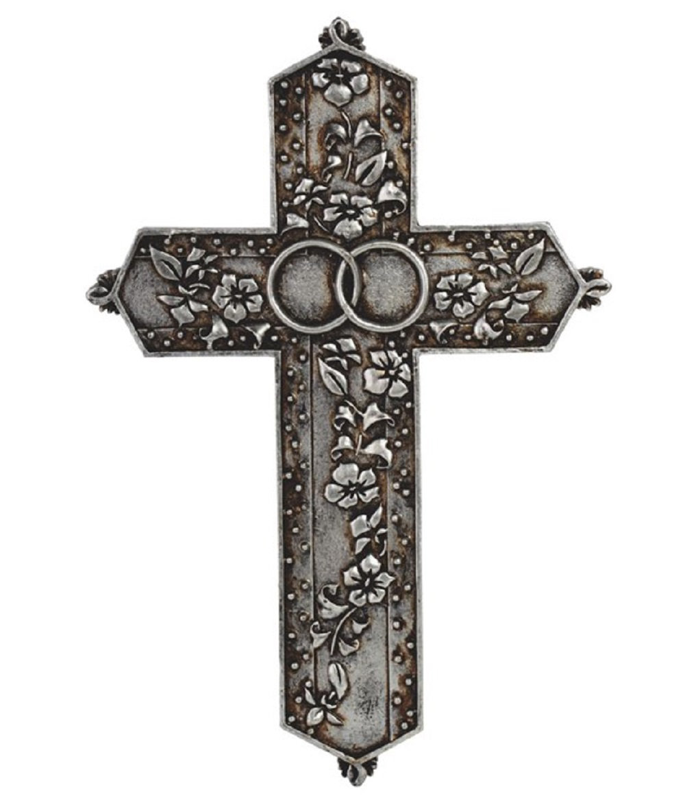Trinx Matrimony Cross Wall Décor - Wayfair Canada
