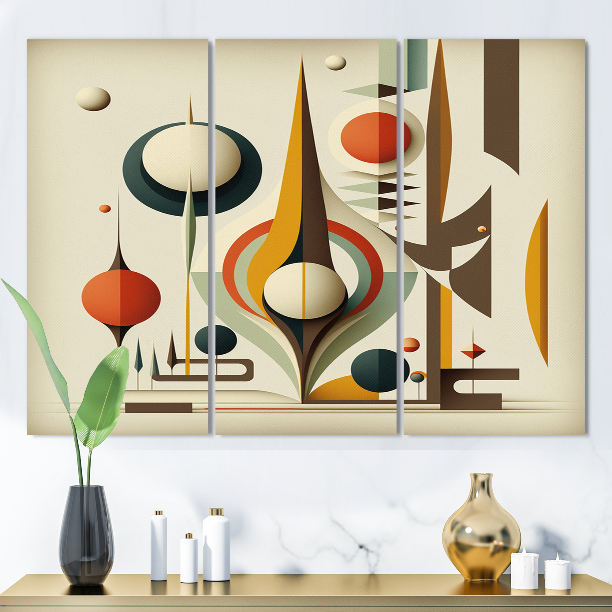 Design Art Vintage Mid-Century Graphics VI Vintage Mid-Century Graphics ...