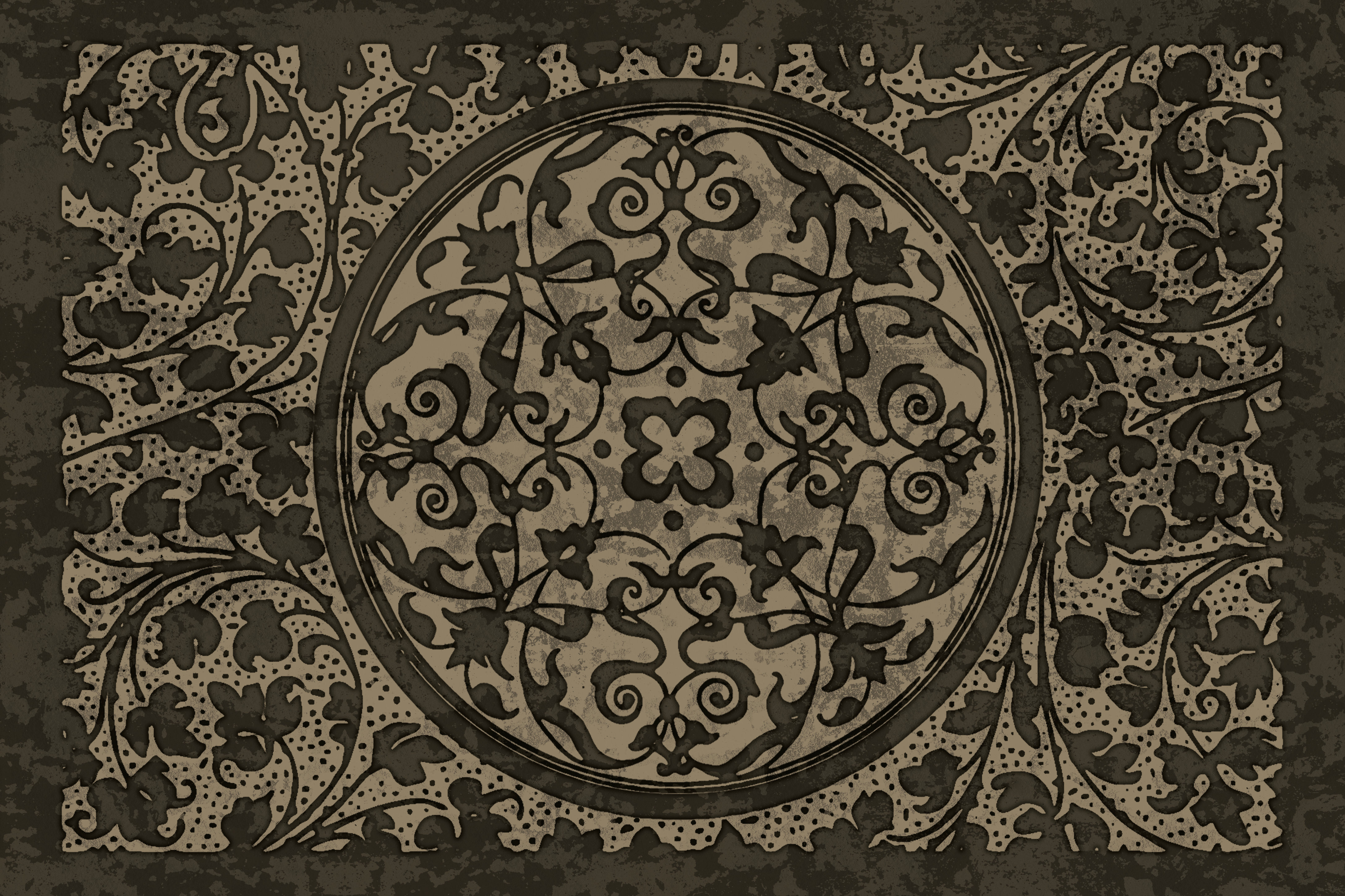 Latitude Vive Ornate Medallion Photograph - Wrapped Canvas Art Prints ...