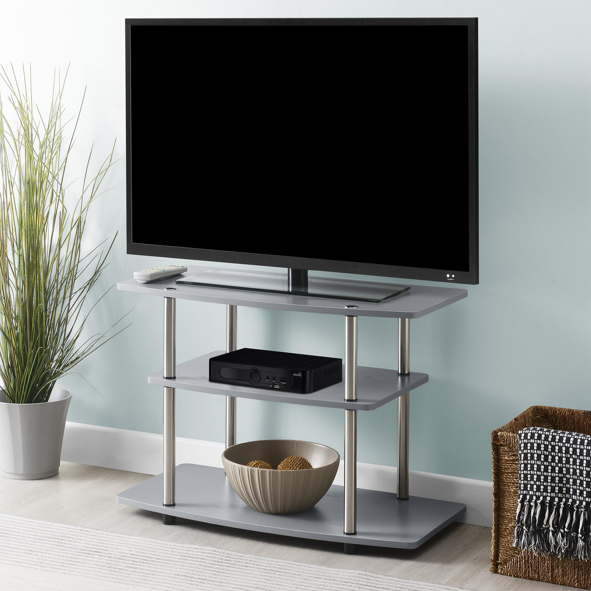 Latitude Run® 3-Tier TV Stand - Wayfair Canada