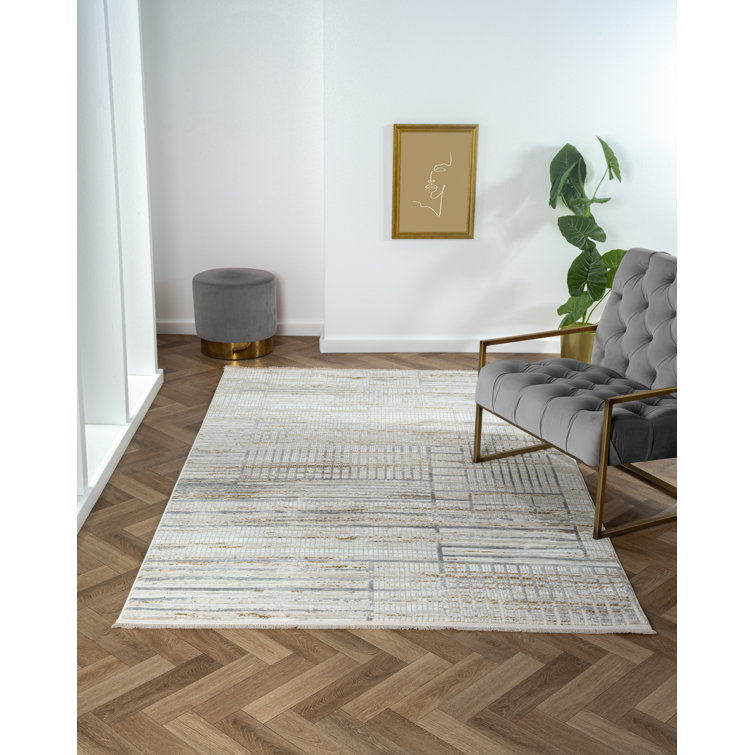 Williston Forge Valentina cream Rug | Wayfair.co.uk