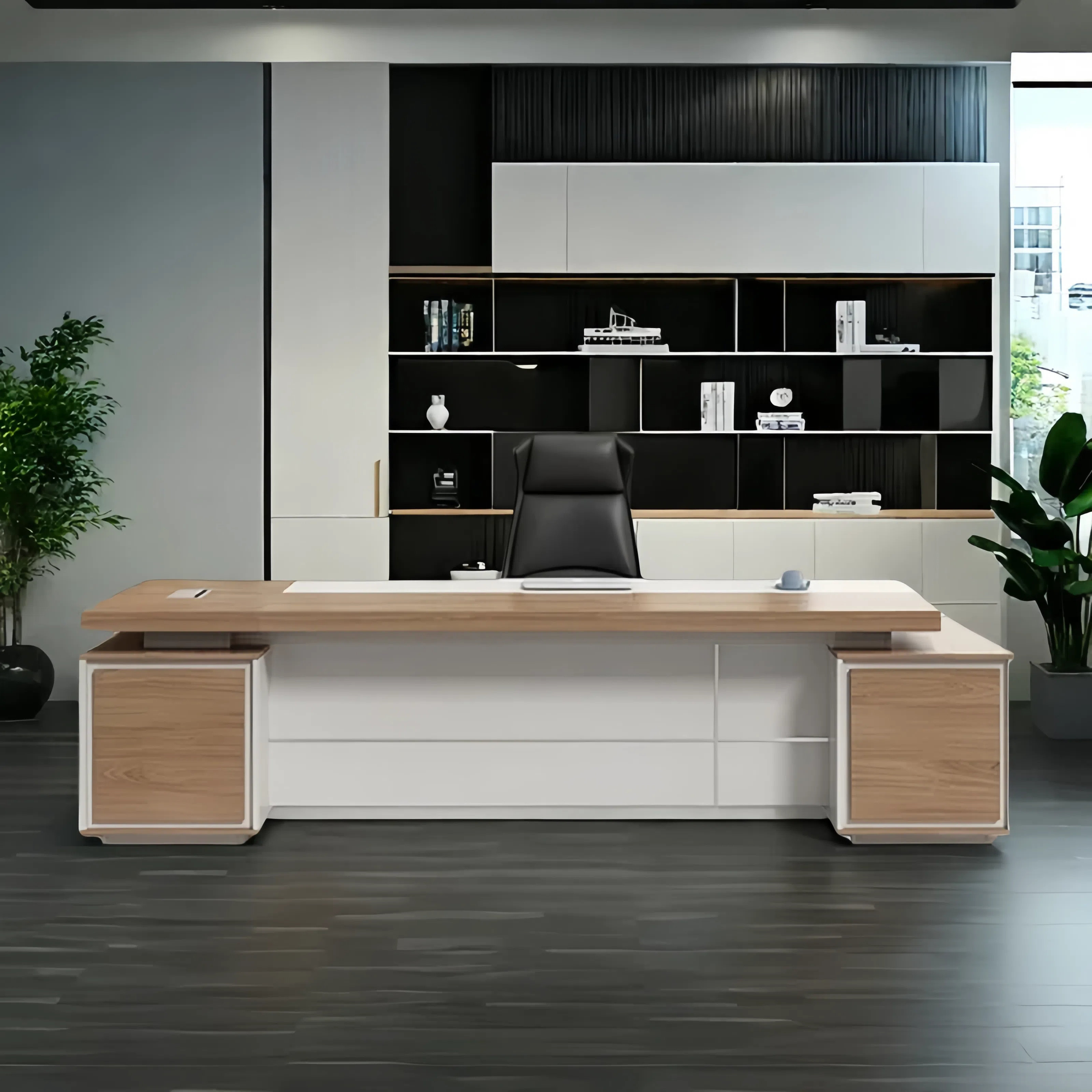 ComfyCraft Modern Minimalist Executive Desk | Wayfair