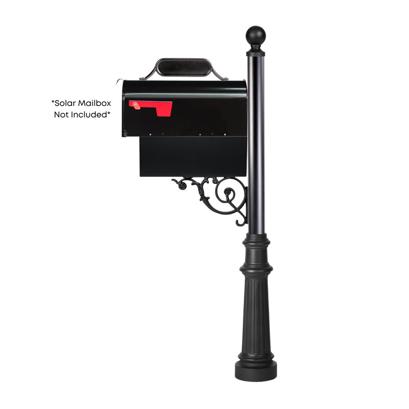 Imperial Mailbox Systems Post Mounted Mailbox | Wayfair
