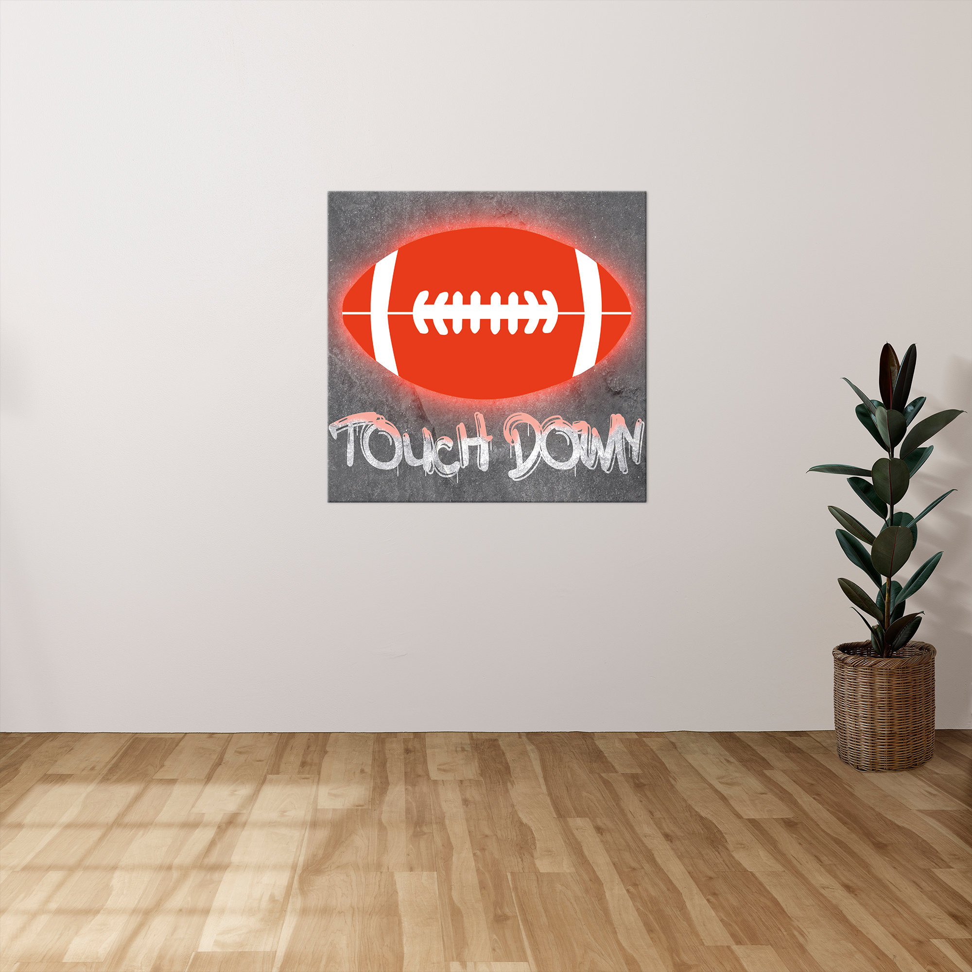 Lark Manor™ "Touchdown" by CAD Designs Print on Canvas | Wayfair