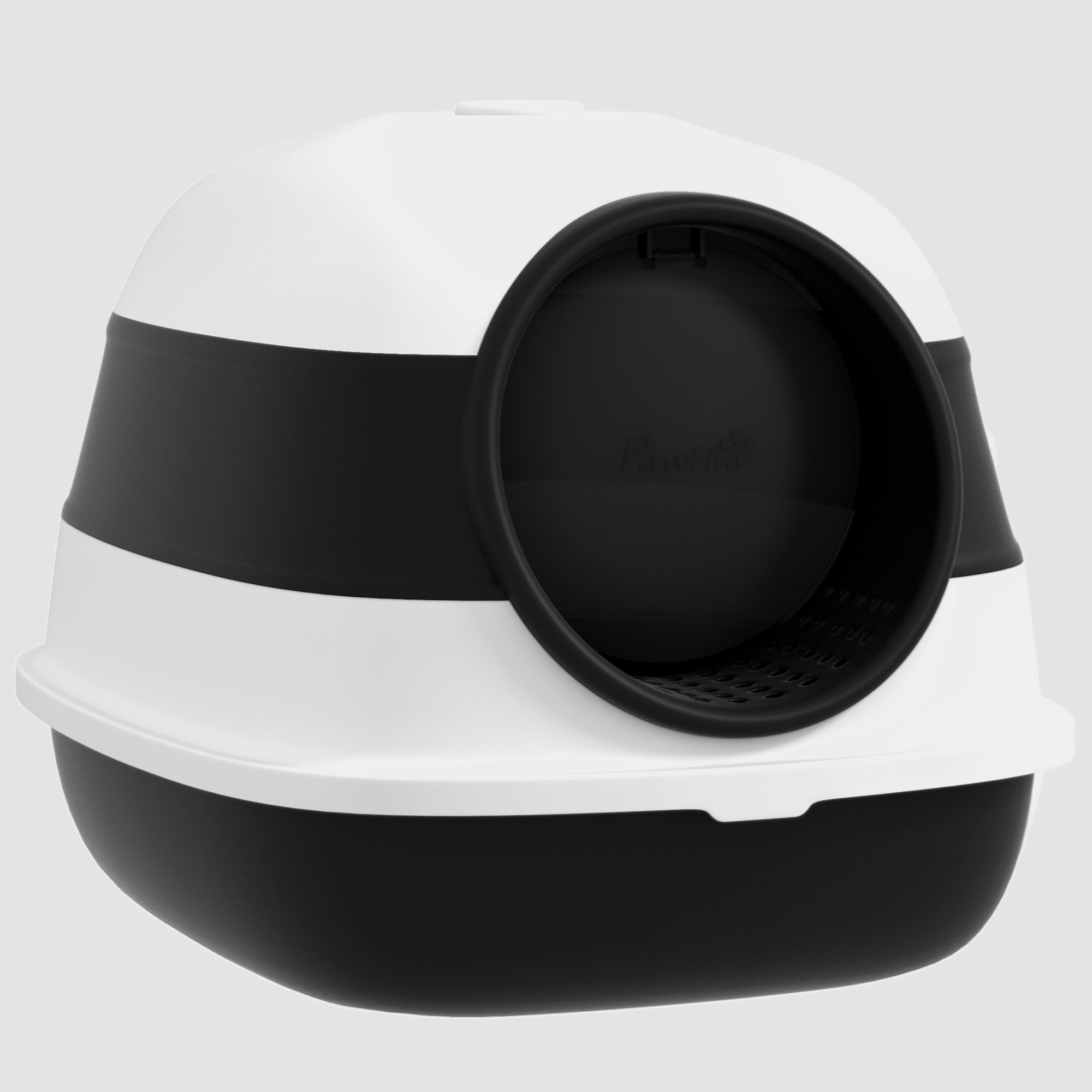 Tucker Murphy Pet™ Cat Litter Box With Lid, Covered Litter Box W/ High ...