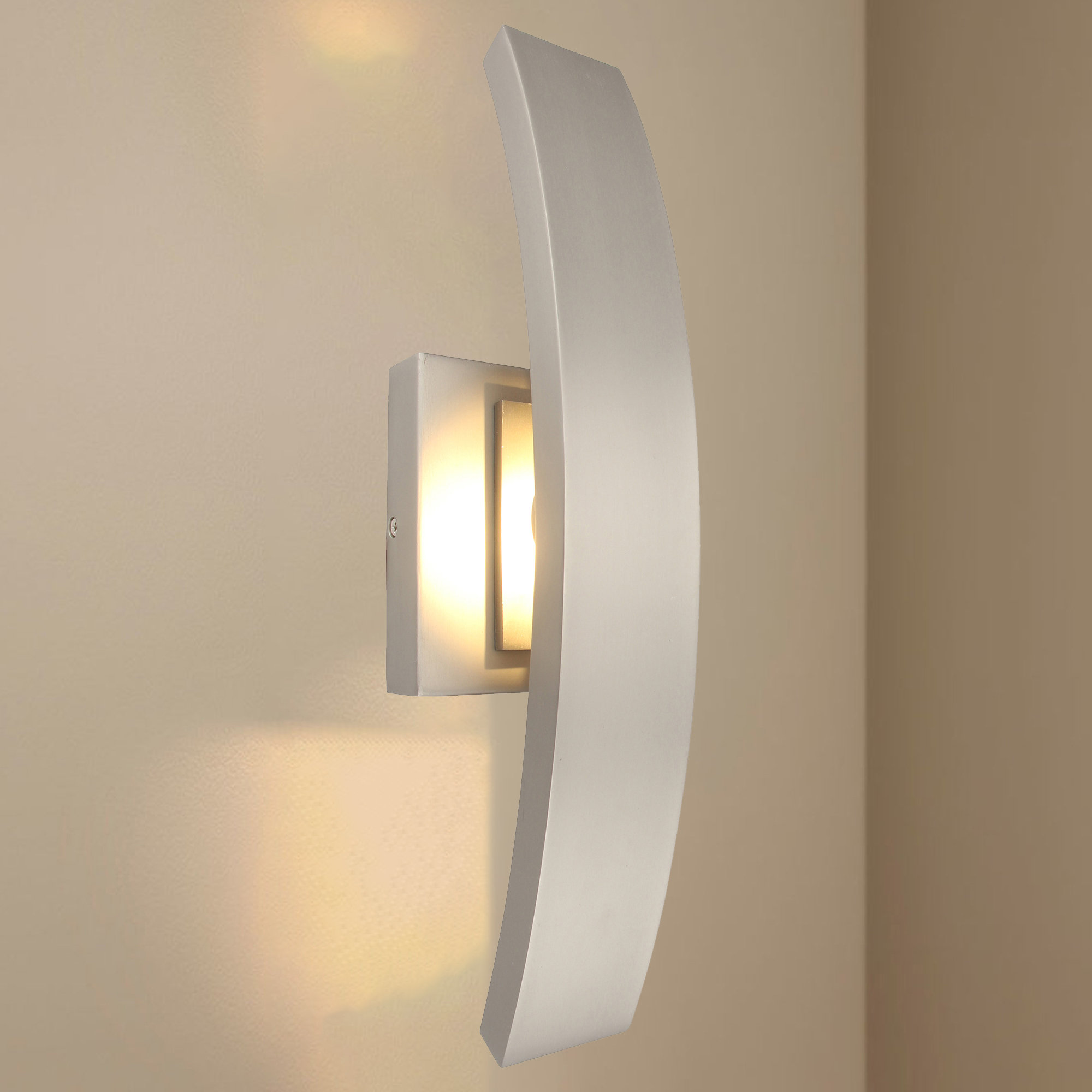 Wade Logan® Snell Steel LED Wall Light & Reviews | Wayfair