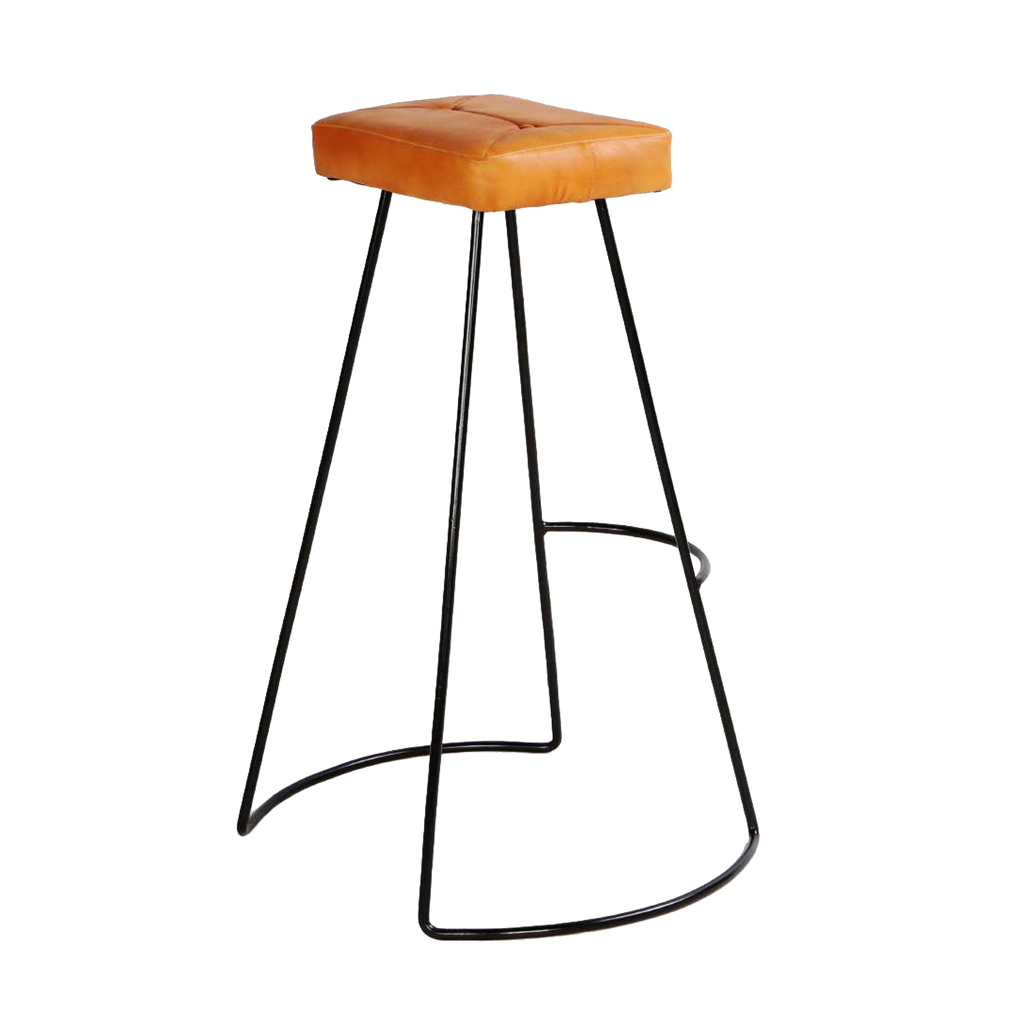 17 Stories Tersillo 32'' Counter Stool with Metal Frame - Wayfair Canada