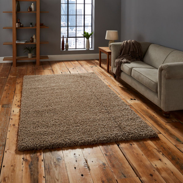 17 Stories Jarett area rug Machine Woven Beige & Reviews | Wayfair.co.uk