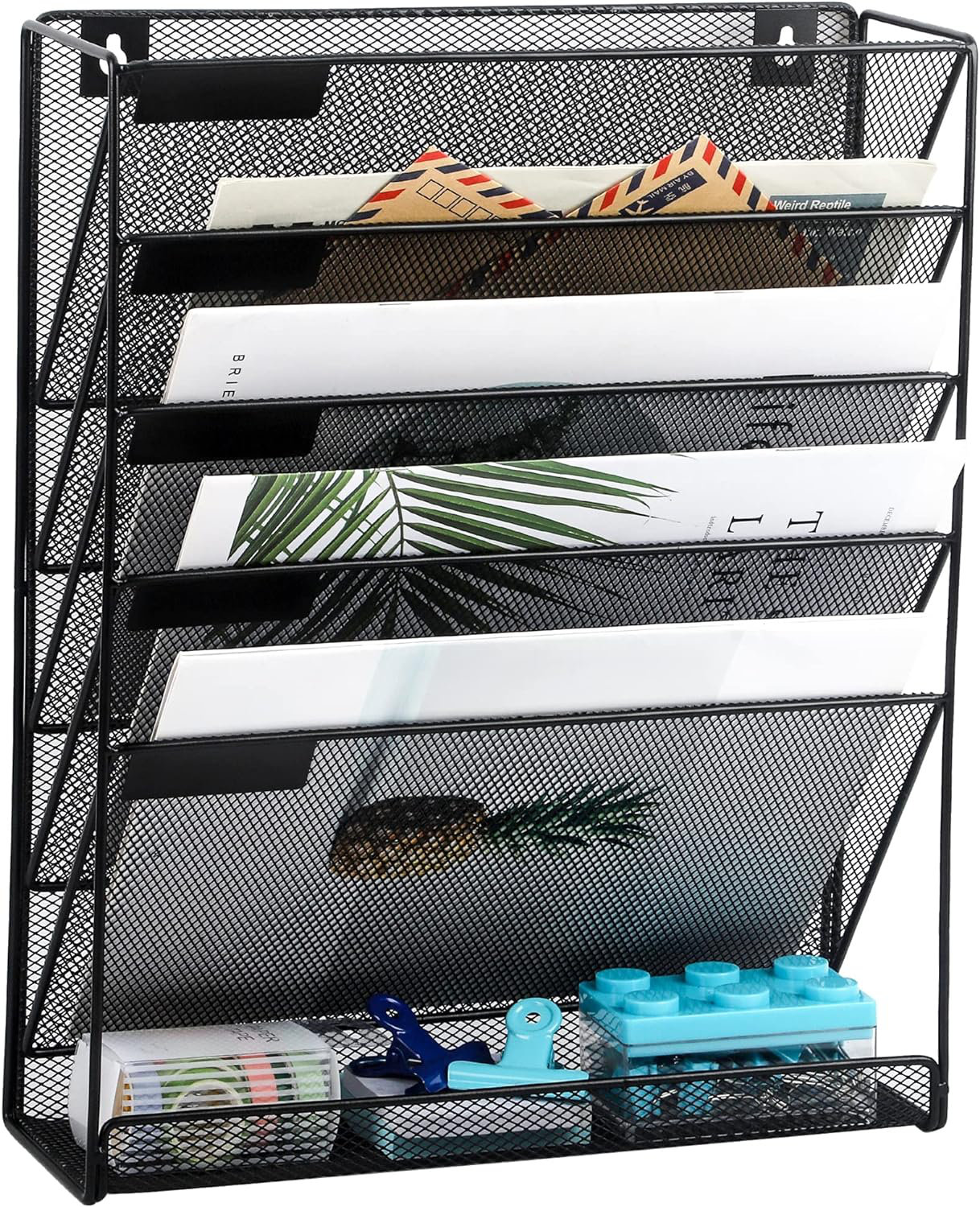 Latitude Run® Leahann Metal File Organizer | Wayfair