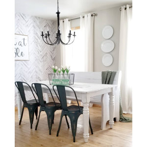 17 Stories Metal Stacking Side Chair & Reviews | Wayfair