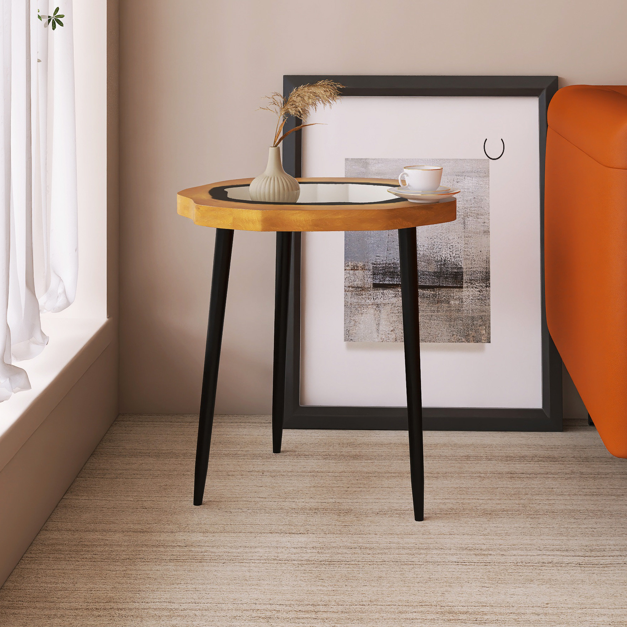 George Oliver 20 Inch High Quality MDF Side Table | Wayfair