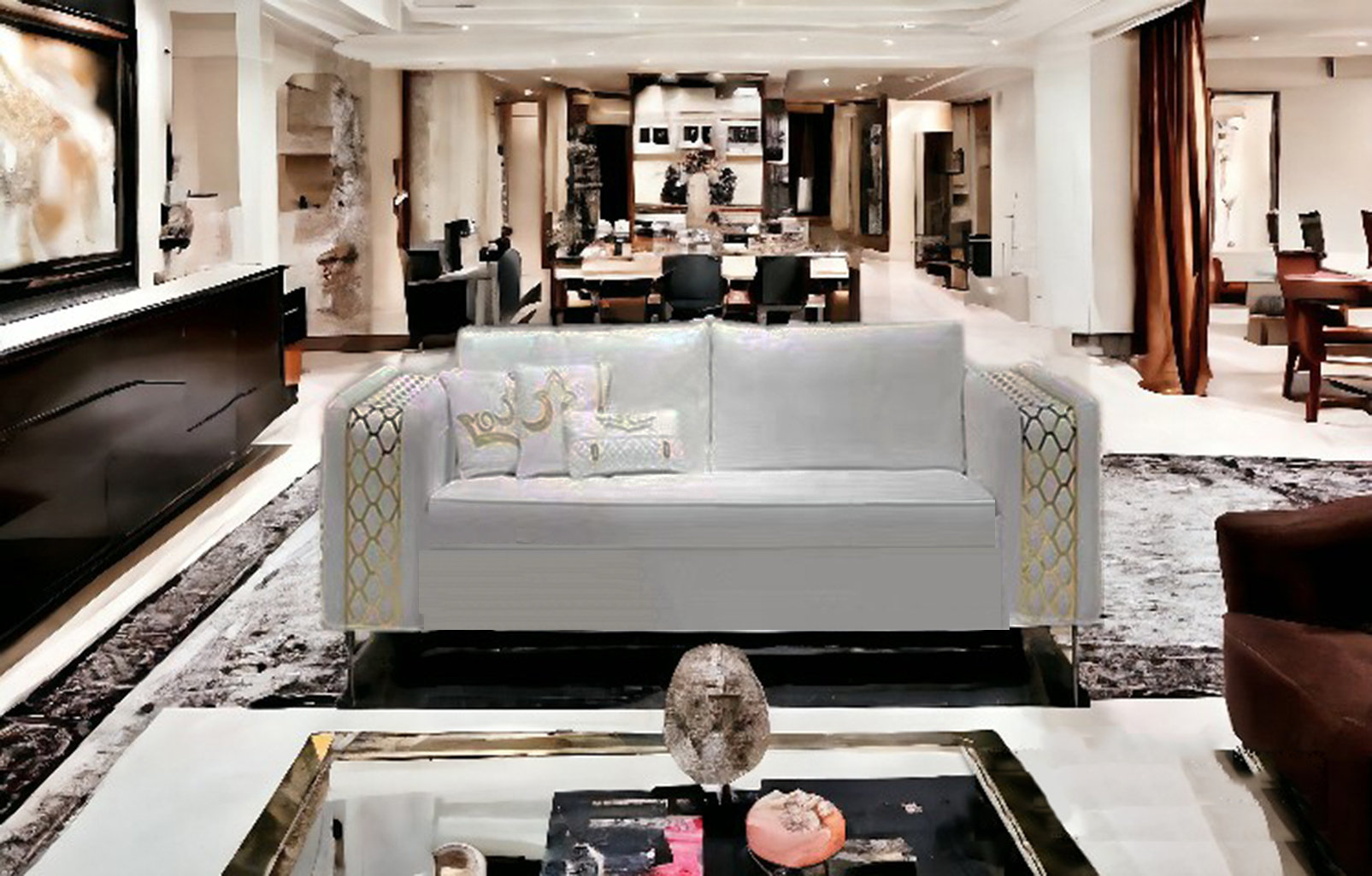 Hokku Designs Maricar 68" Upholstered Loveseat | Wayfair