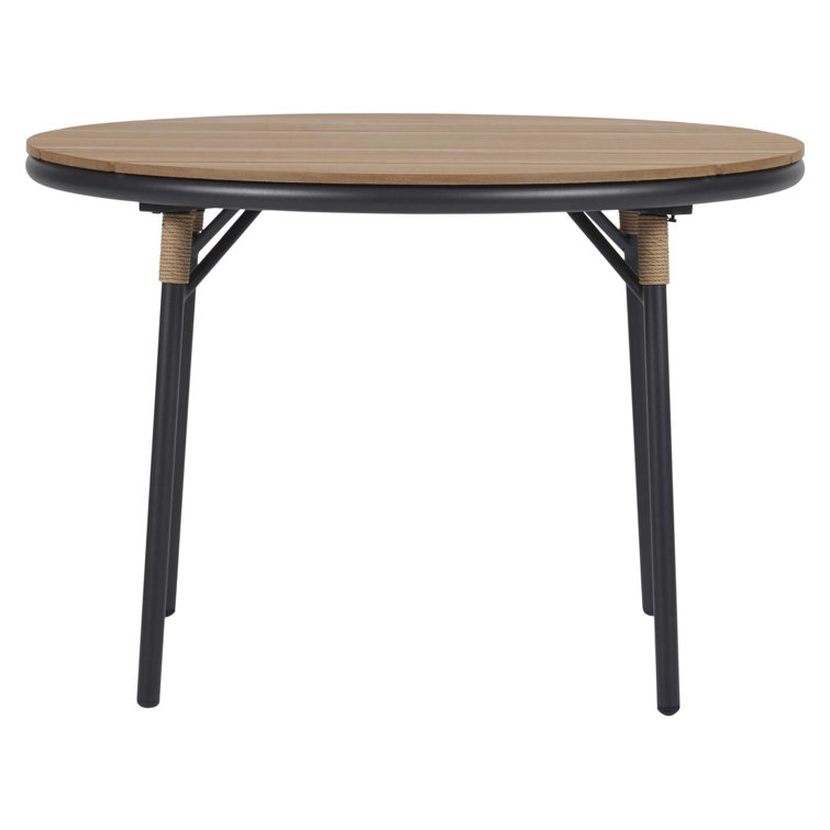 Williston Forge Renz Round 4 Person 110Cm Dining Table | Wayfair.co.uk
