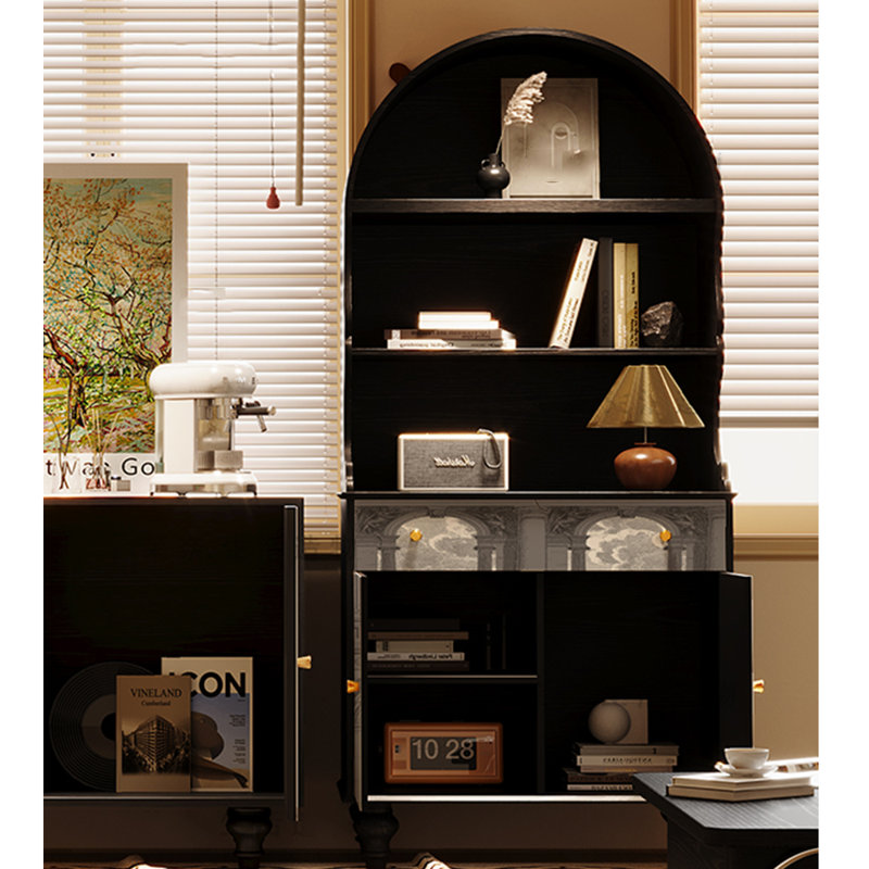 Parttlion French style solid wood retro bookcase | Wayfair