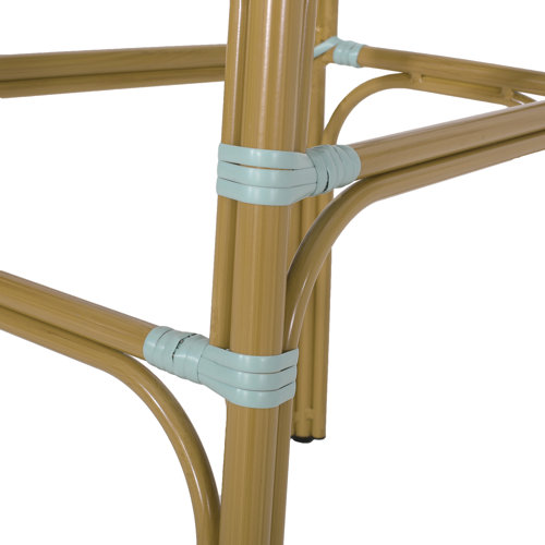 Breakwater Bay Glenmora Wicker Outdoor 29.25'' Bar Stool | Wayfair