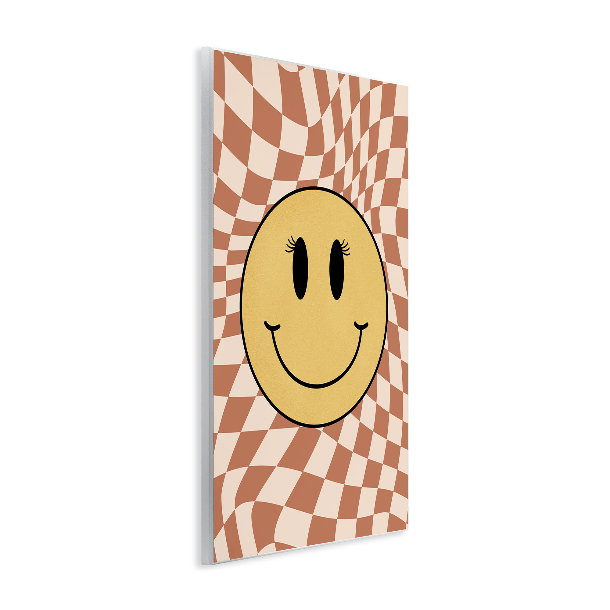 Dakota Fields Retro Checkered Smiley Wall Plaque Art by JJ Design House ...