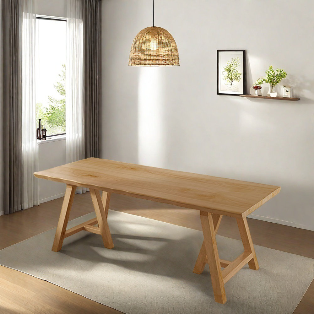 BILBRA Original wood ash wood dining table | Wayfair