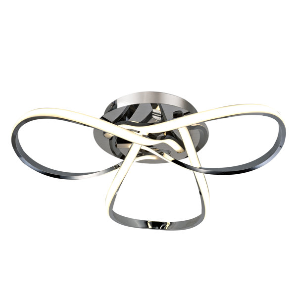 Ivy Bronx Avery 1-Light 53cm LED Flush Mount & Reviews | Wayfair.ie