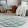 THE RUGS Myshaggy Collection Rugs Moroccan Design in Duck Egg Blue ...