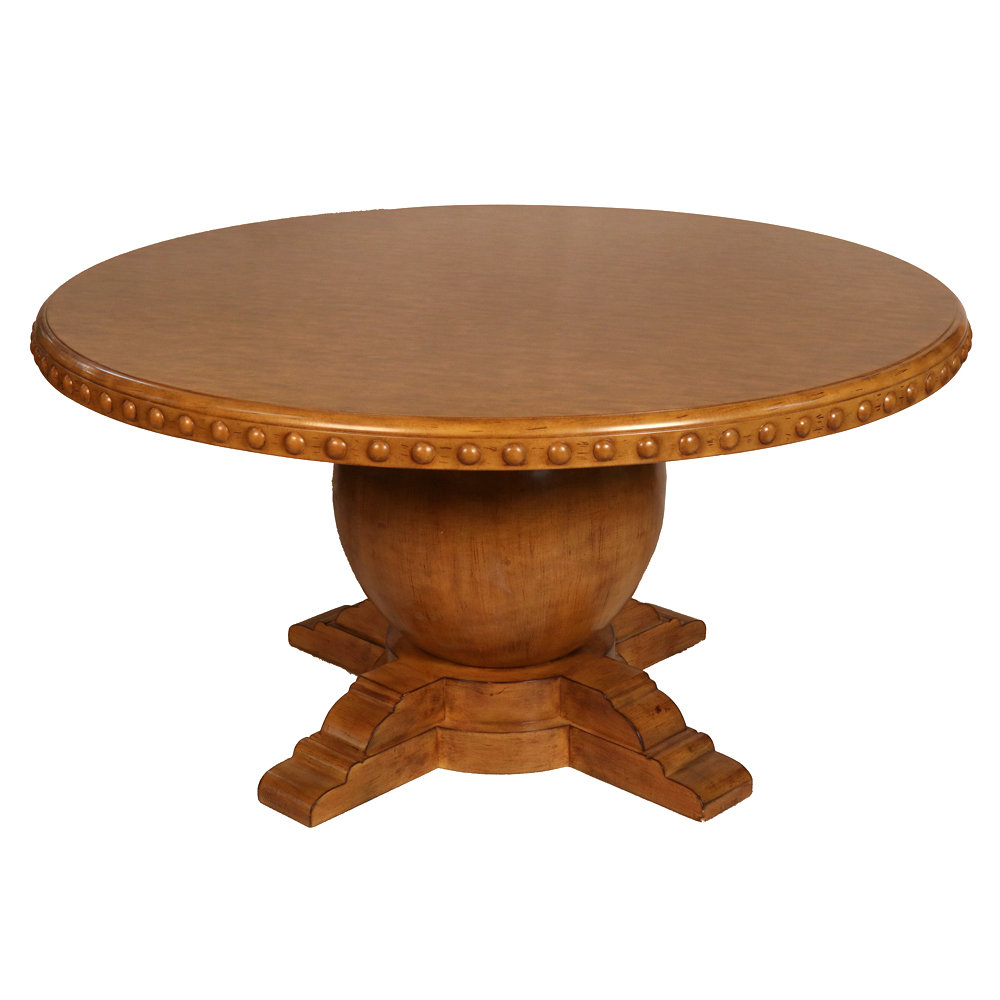 Alcott Hill® Culcrum Round Wood Top Traditional Dining Table | Wayfair