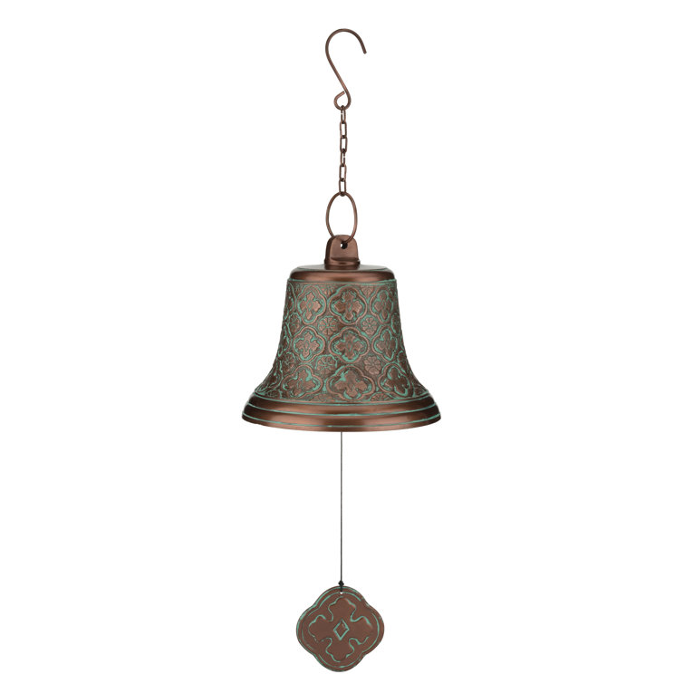 Regal Art & Gift Weather Resistant Metal Abstract Bell | Wayfair