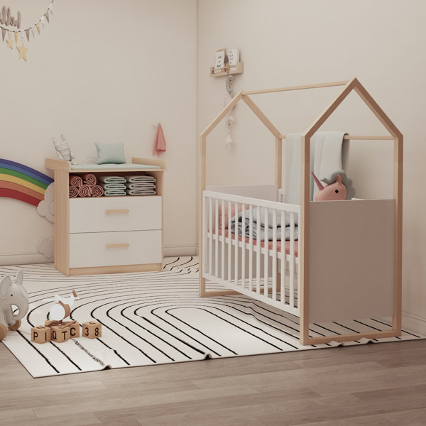 roba Cabane 2 -Piece Nursery Furniture Set | Wayfair.co.uk