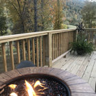 Sunbeam Wine Barrel Concrete Propane/Natural Gas Fire Pit & Reviews ...