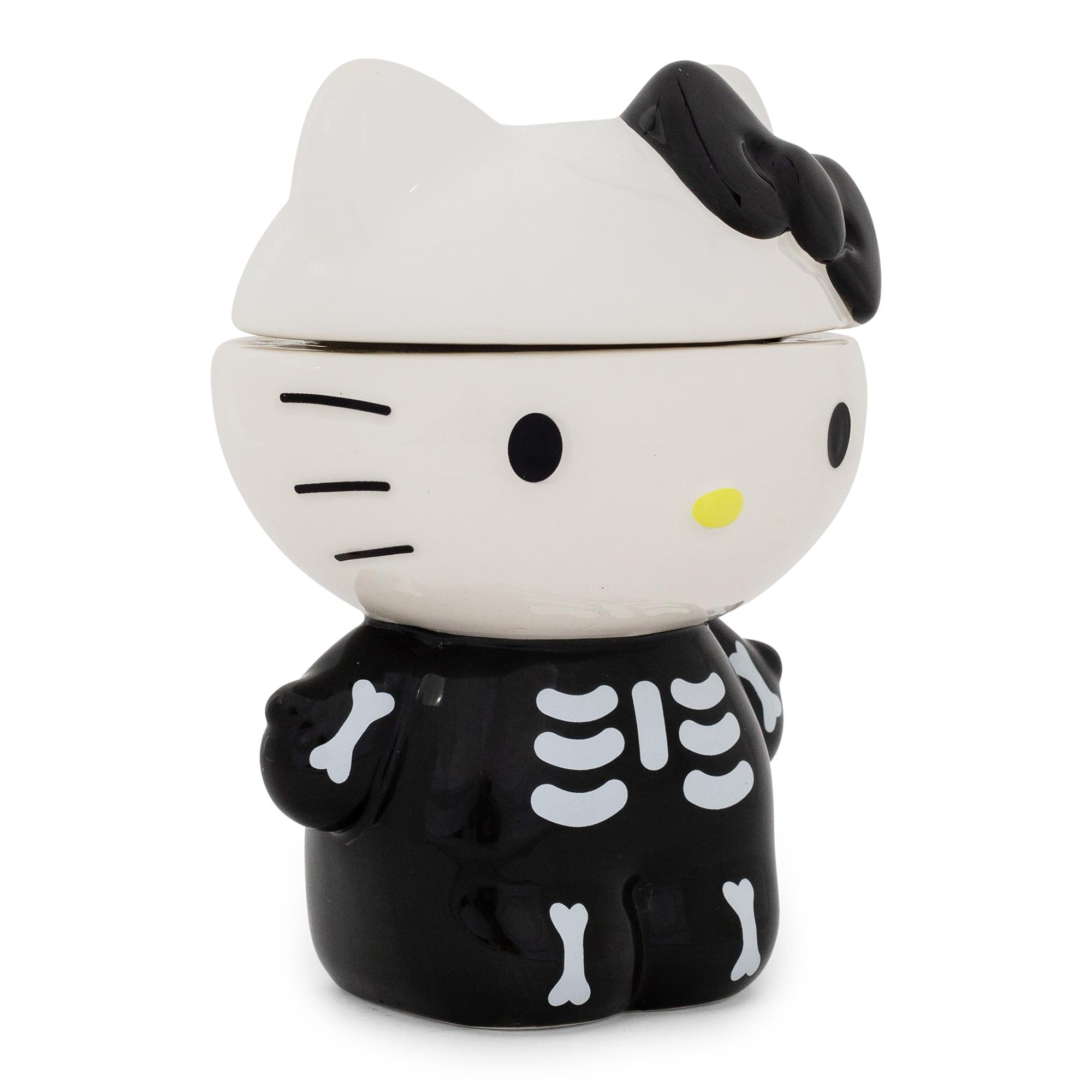 George Oliver Sanrio Hello Kitty Skeleton 6-Inch Ceramic Snack Jar ...