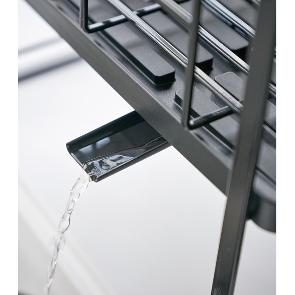 Yamazaki USA Tower Yamazaki Home Two-Tier Adjustable Dish Drainer Rack ...
