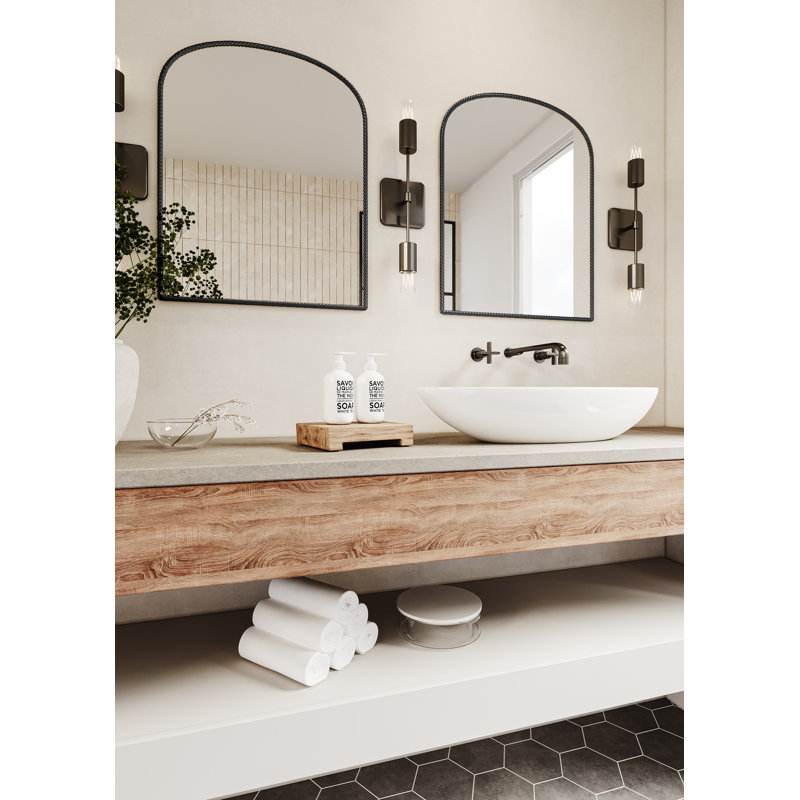 Latitude Run® Metal Arch Wall Mirror & Reviews | Wayfair