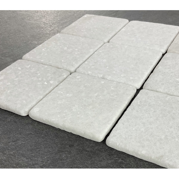 ES Stone 4 x 4 Natural Marble Tiles | Wayfair