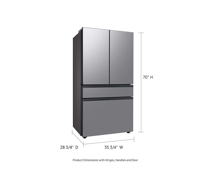 Samsung Bespoke Stainless Steel Counter Depth Kitchen Package with 23 ...