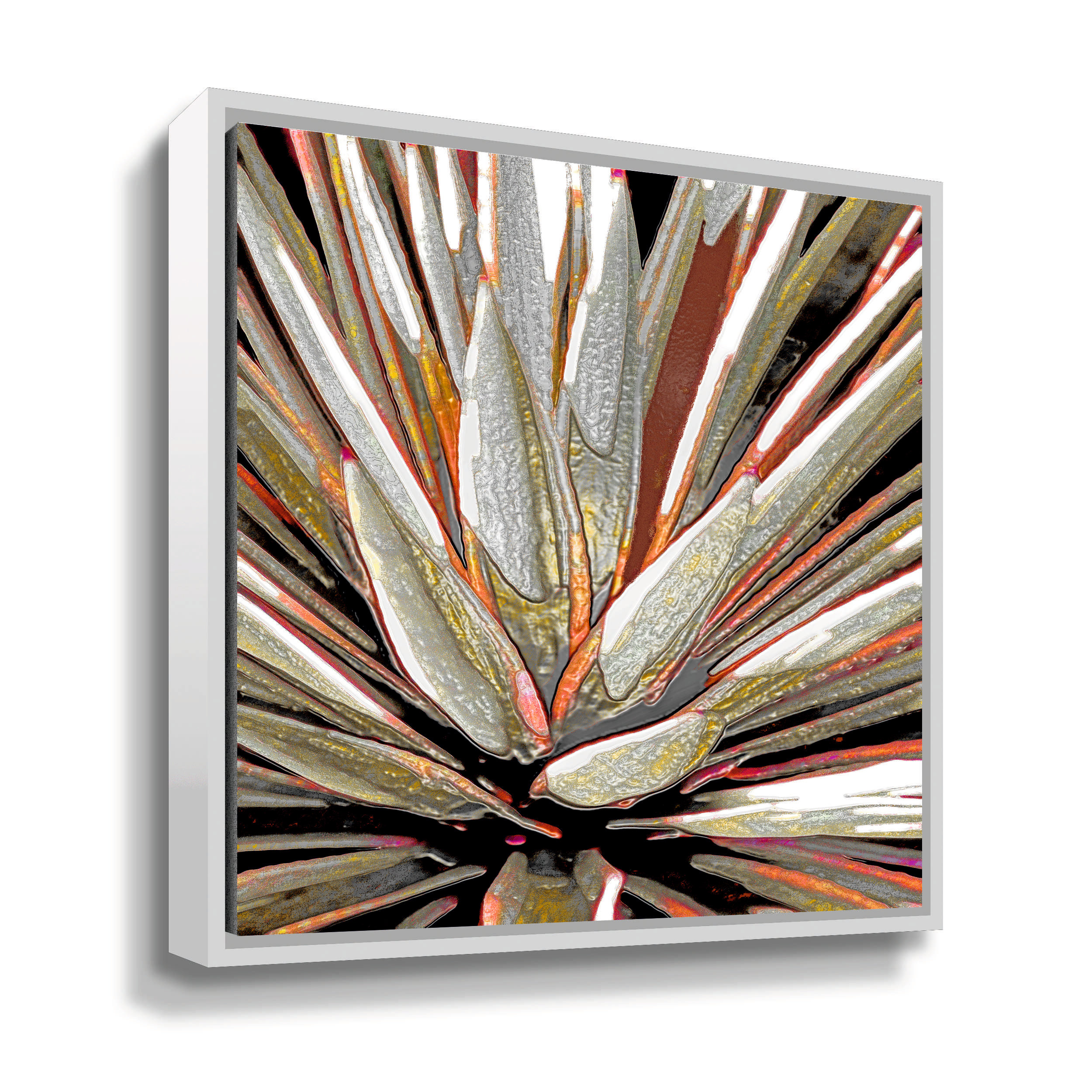 Ebern Designs Desert Agave Canvas Print by Linda Parker Modern Wall Art ...