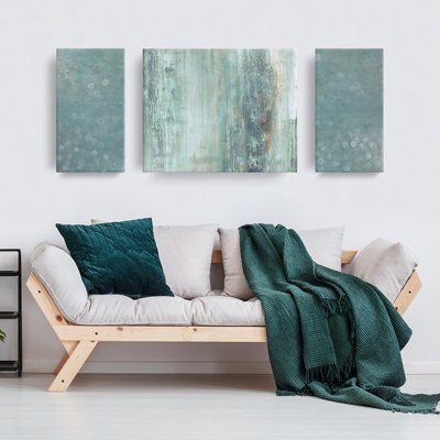 Wrought Studio Oversized 'Abstract' 2 Piece Graphic Art Set on Canvas ...