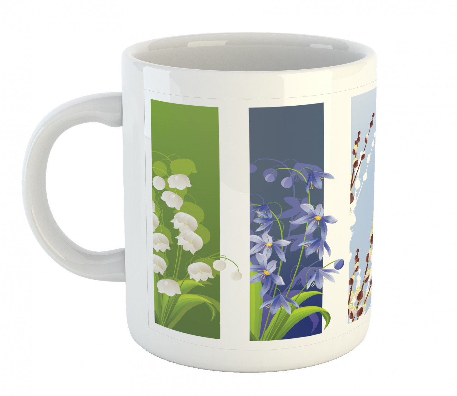 East Urban Home Spring Flowers Coffee Mug | Wayfair