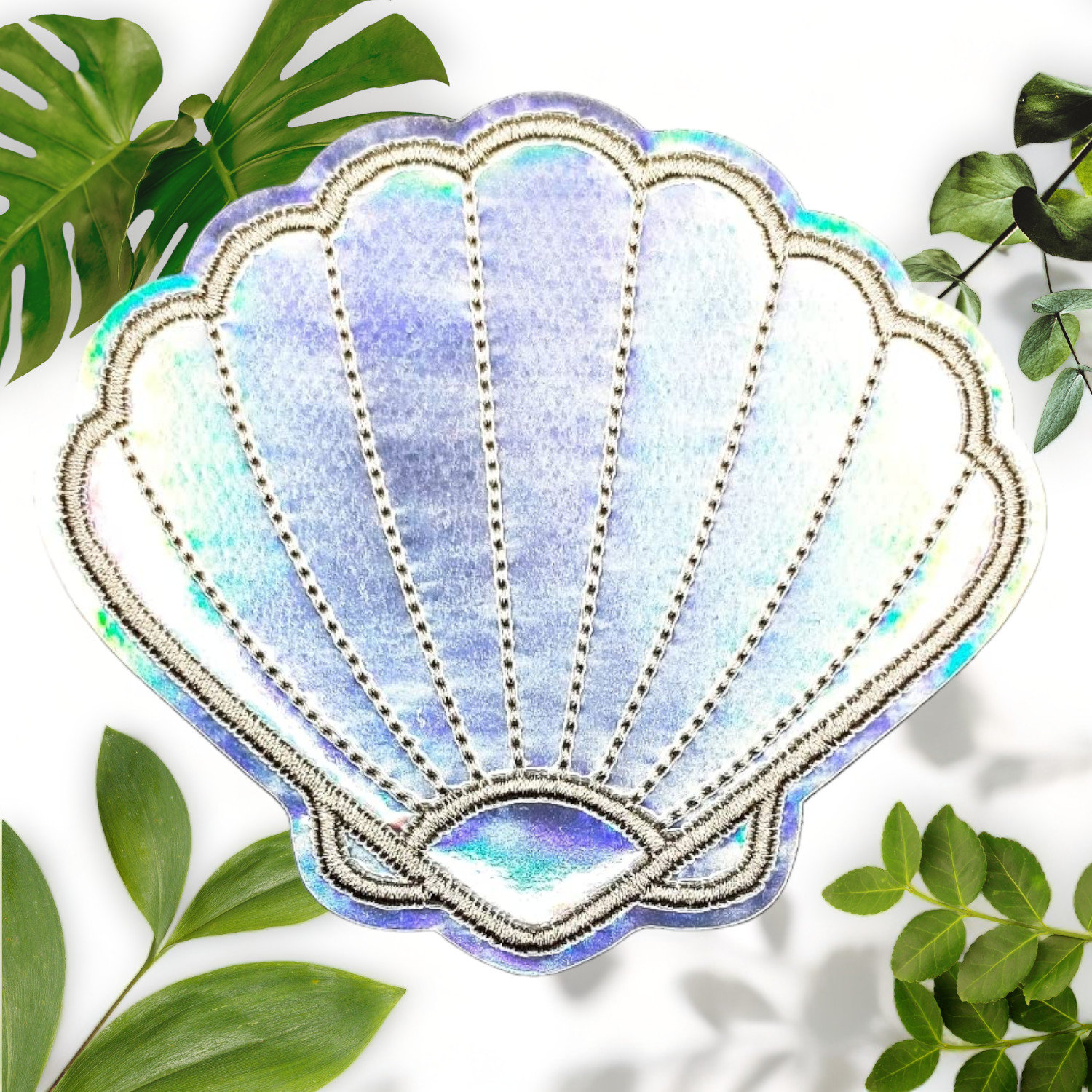 BRBCA Pearl Mermaid Seashell Embroidered Applique 3 - Wayfair Canada