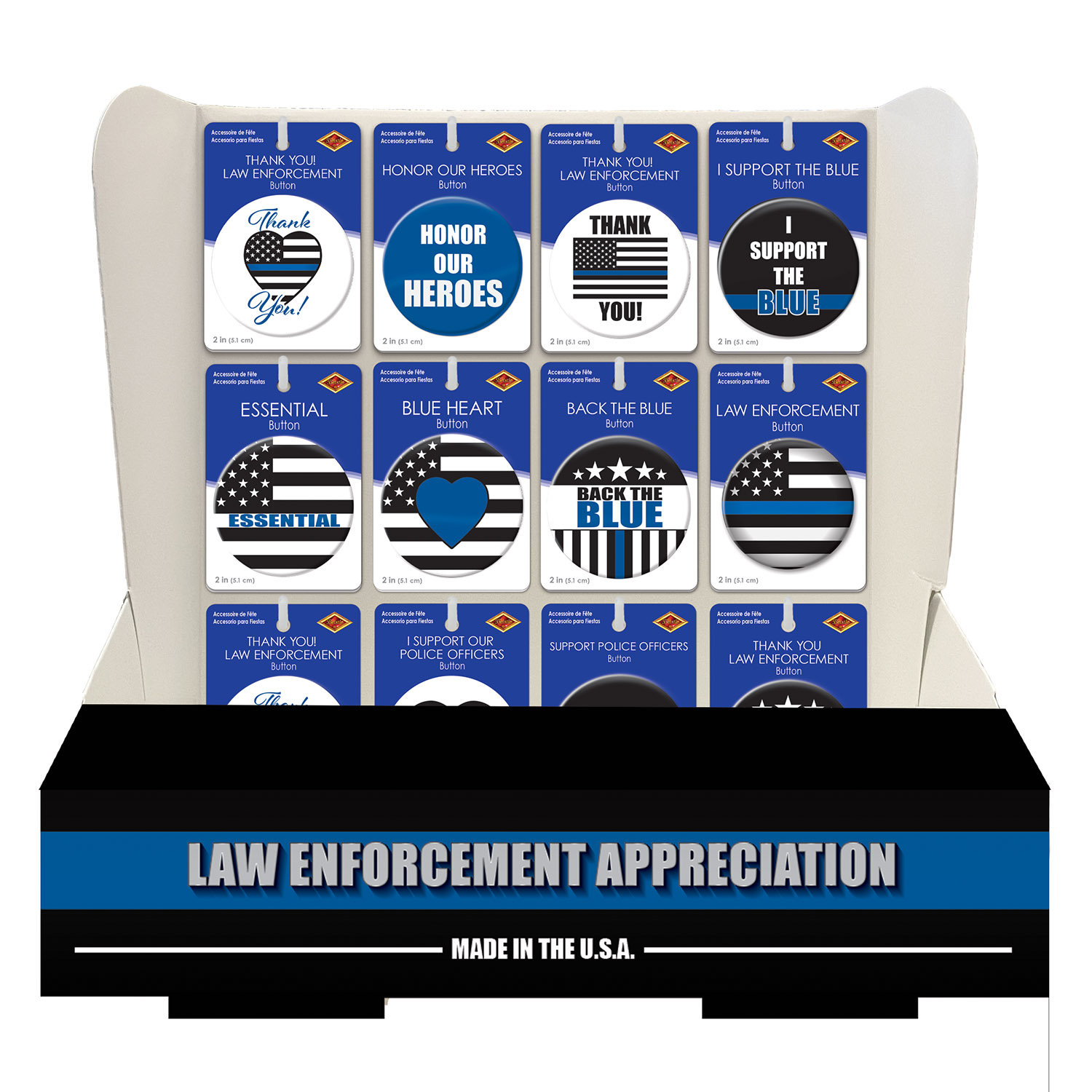 The Party Aisle™ Law Enforcement Counter Display - Wayfair Canada