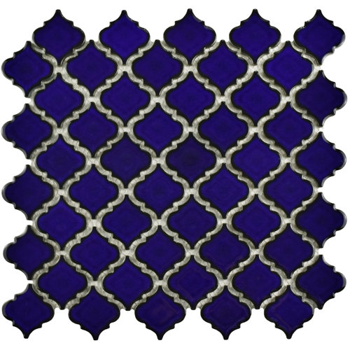 Merola Tile Hudson Tangier Blue Eye 12-3/8 in. x 12-3/8 in. Porcelain ...