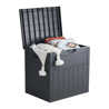 EHHLY 33 Gallon Deck Box, Small Outdoor Storage Box Waterproof ...